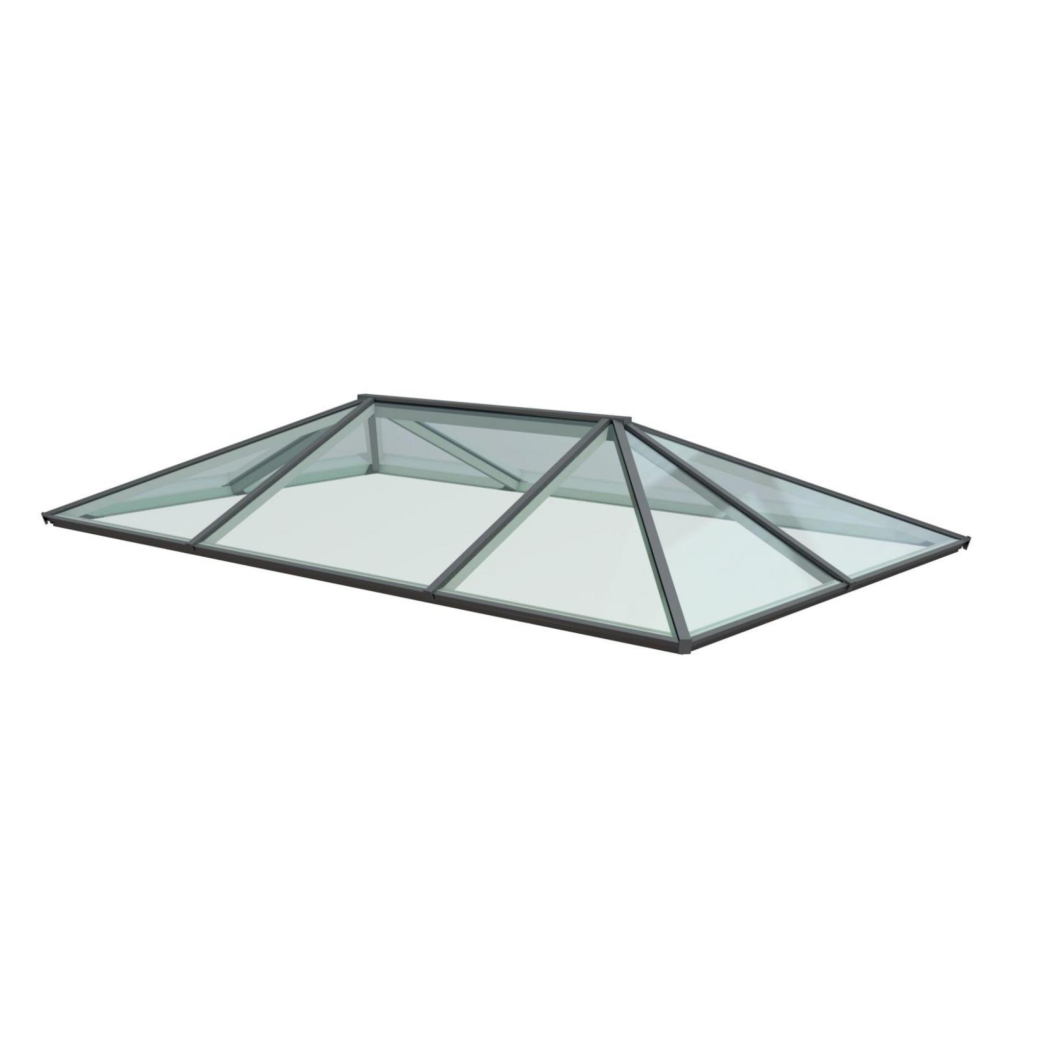 ATLAS 2.5M X 1.5M ALUMINIUM ROOF LANTERN (stock size) 10 PANE VERSION